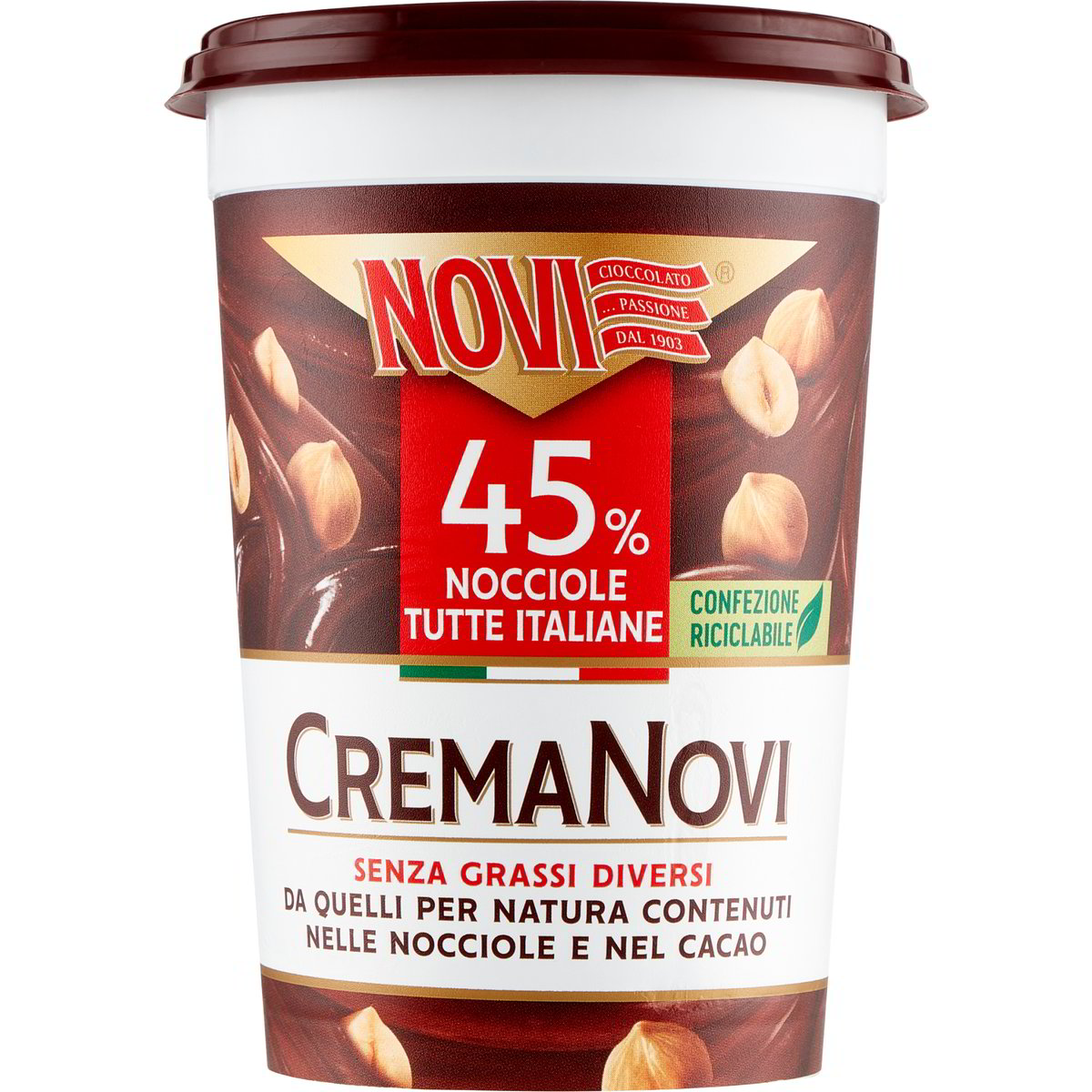 Crema spalmabile alla nocciola cremanovi NOVI 350 G - Coop Shop
