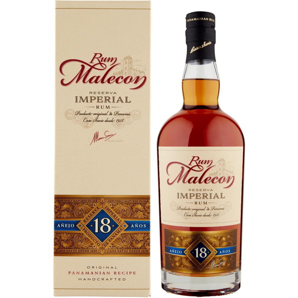 Rum bruno reserva imperial 18 anni MALECON 700 ML - Coop Shop