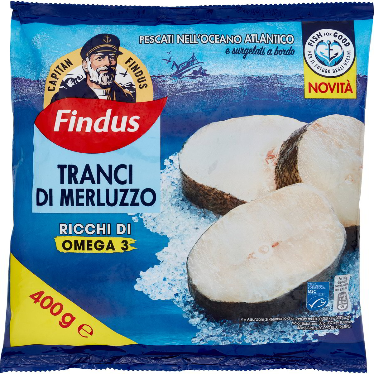 Merluzzo in tranci FINDUS 400 G - Coop Shop