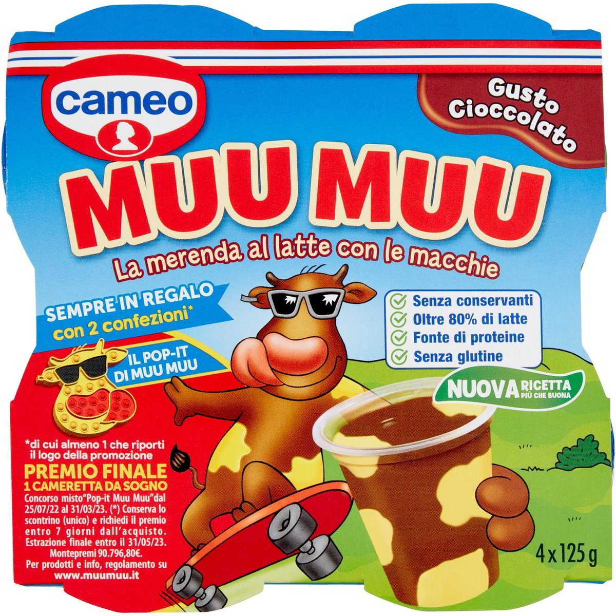 Dessert muu muu al cioccolato x4 CAMEO 4 X 125 G - Coop Shop