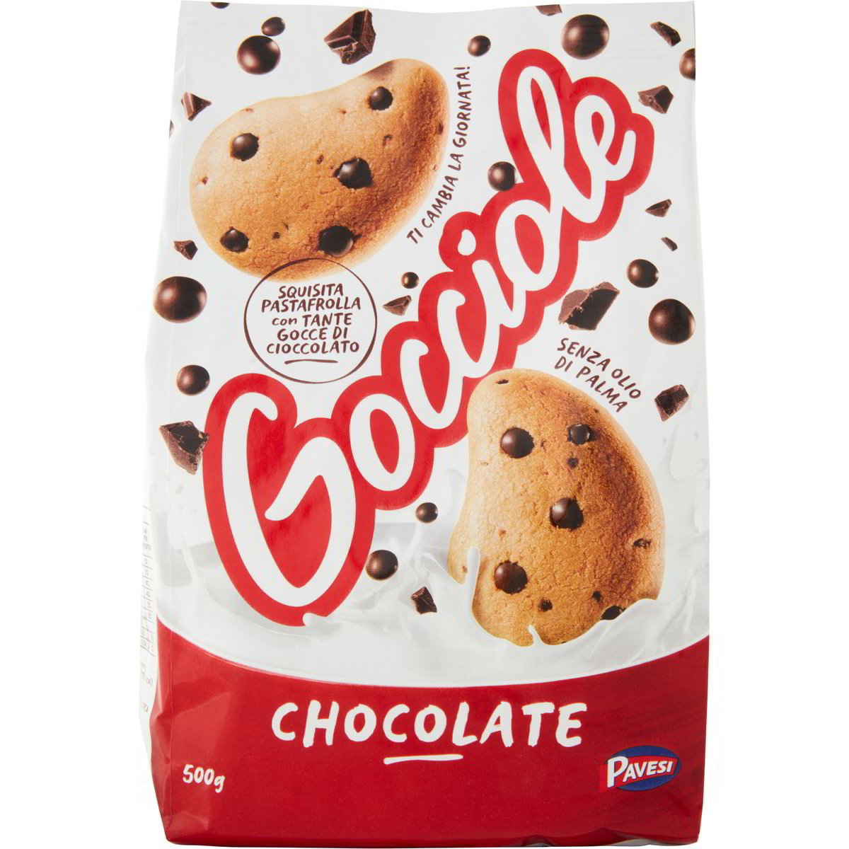 Biscotti gocciole al cioccolato PAVESI 500 G - Coop Shop