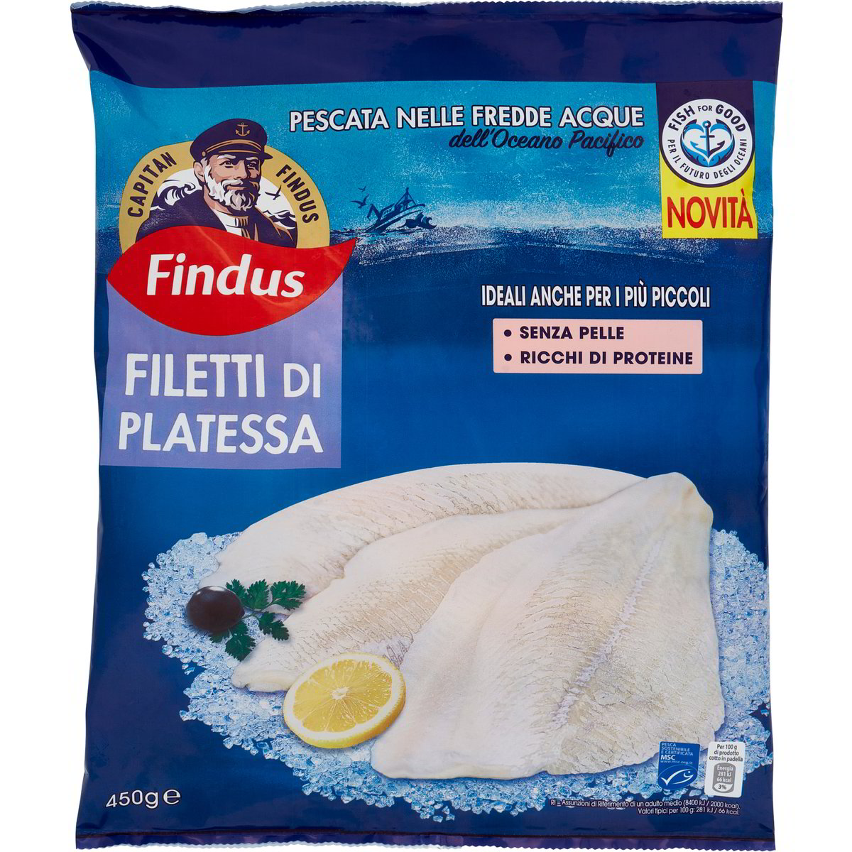 Platessa filetti FINDUS 450 G - Coop Shop