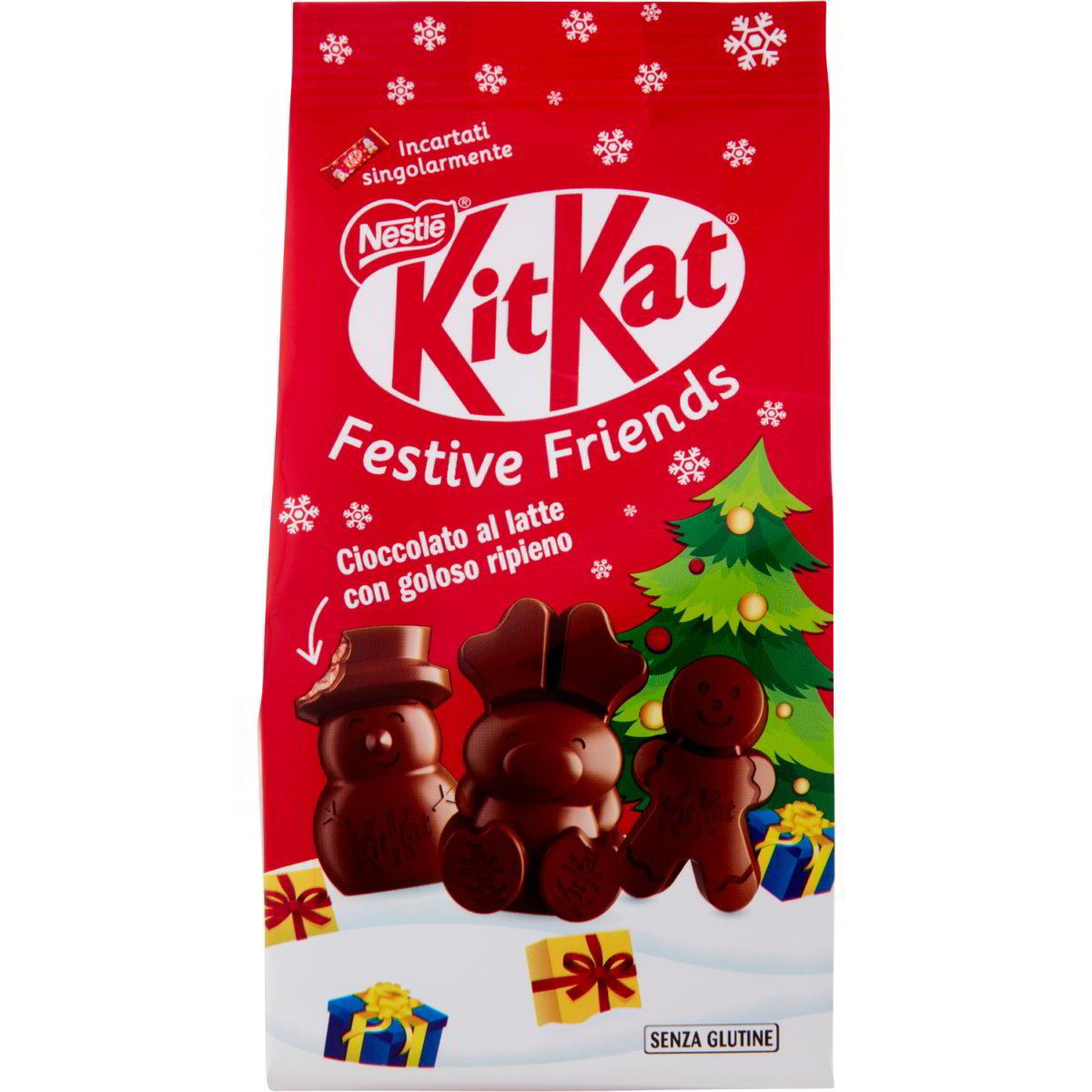 Cioccolato al latte festive friends kit kat NESTLÉ 147 G - Coop Shop