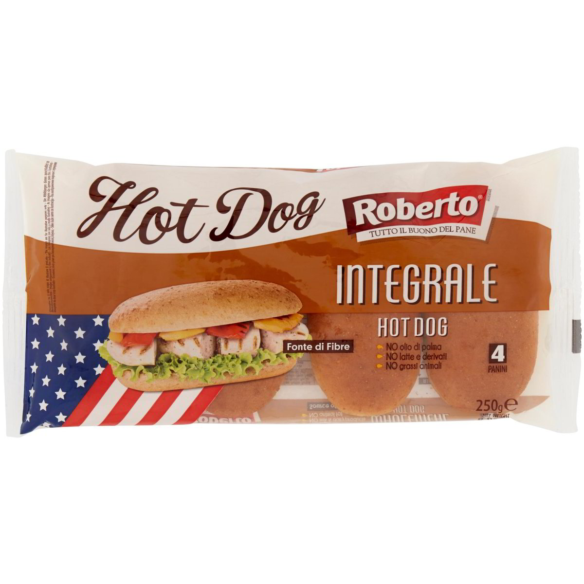 Pane per hot dog integrale ROBERTO 250 G - Coop Shop