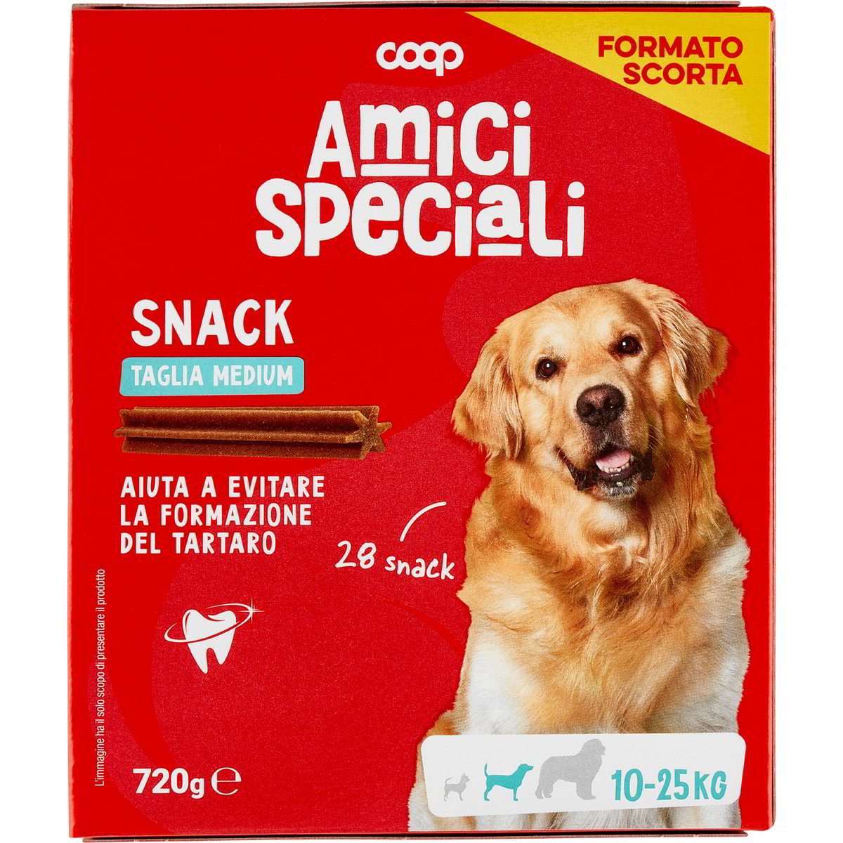 Snack per cani medium bastoncini igiene orale x28 COOP - AMICI SPECIALI ...