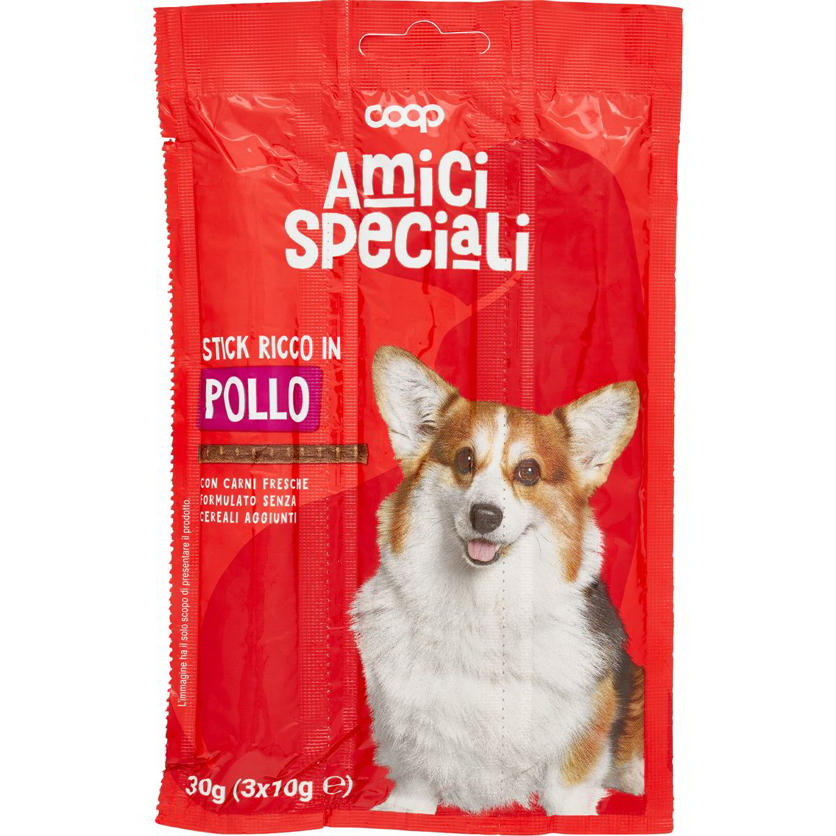 Snack per cani stick al pollo x3 COOP - AMICI SPECIALI 3 X 10 G - Coop Shop