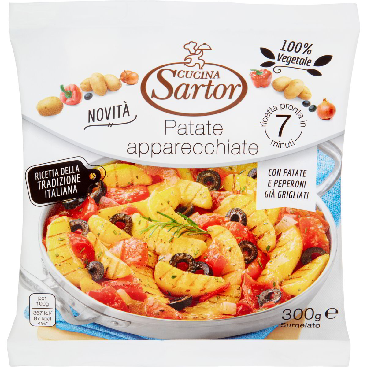 Patate apparecchiate CUCINA SARTOR 300 G - Coop Shop