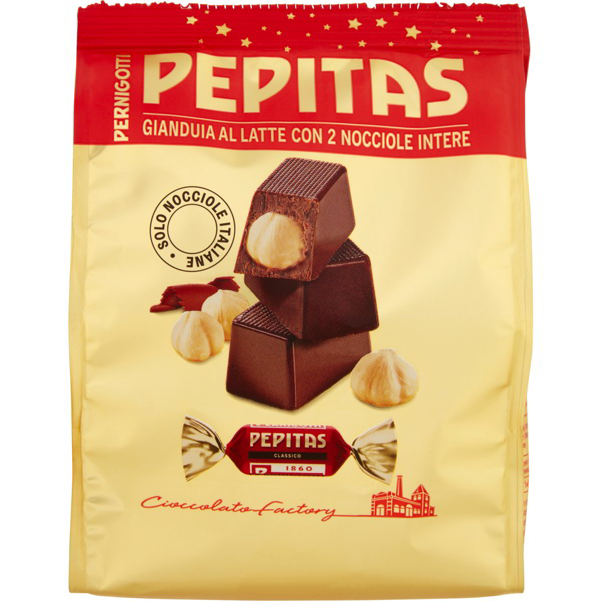 Cioccolatini con nocciole intere pepitas PERNIGOTTI 117 G - Coop Shop