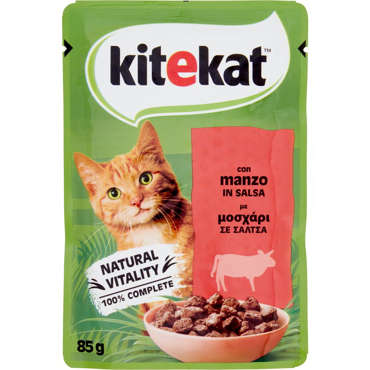 Alimento per gatti bocconcini al manzo KITEKAT 85 G - Coop Shop