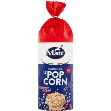 Gallette di mais le pop corn MATT 100 G - Coop Shop