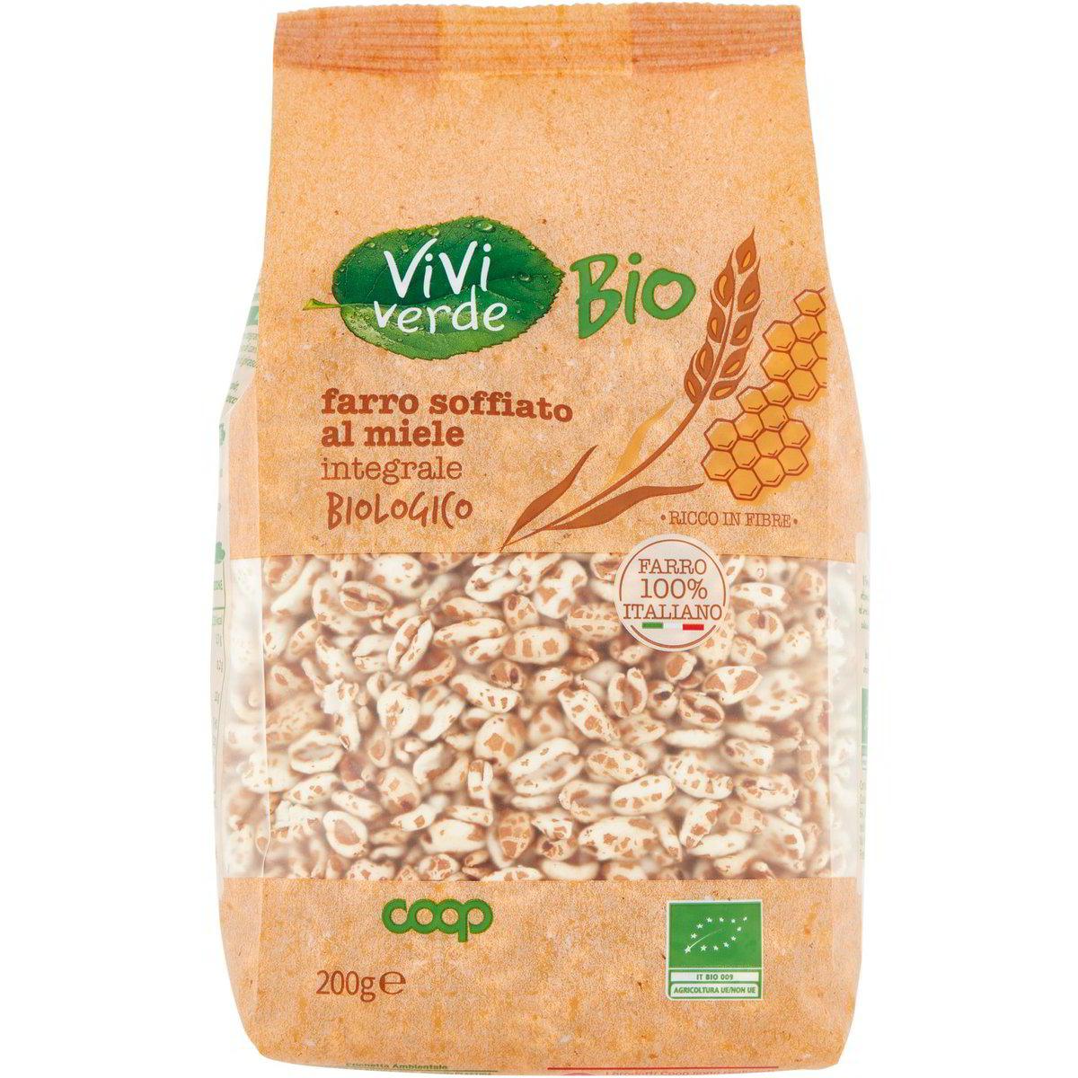 Farro soffiato al miele COOP - VIVI VERDE 200 G - Coop Shop