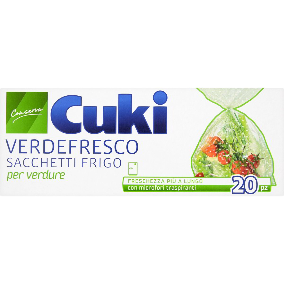 Sacchetti frigo per verdure x20 cm29x42cm CUKI 1 PZ - Coop Shop