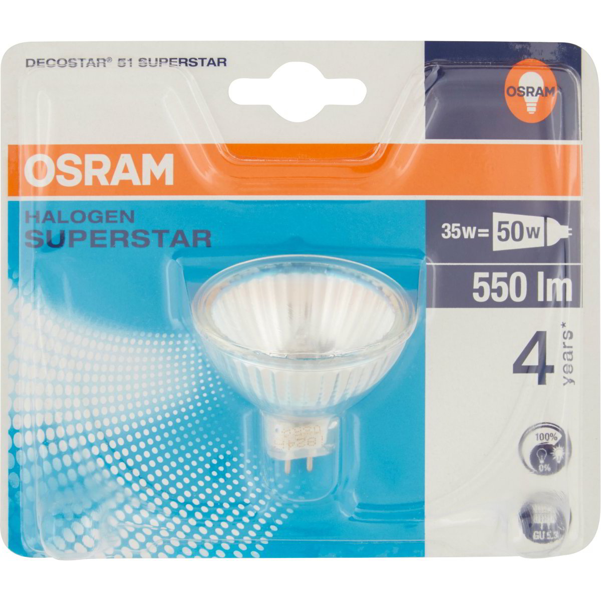 Lampadina decostar 51 superstar 35w gu5.3 OSRAM 1 PZ - Coop Shop