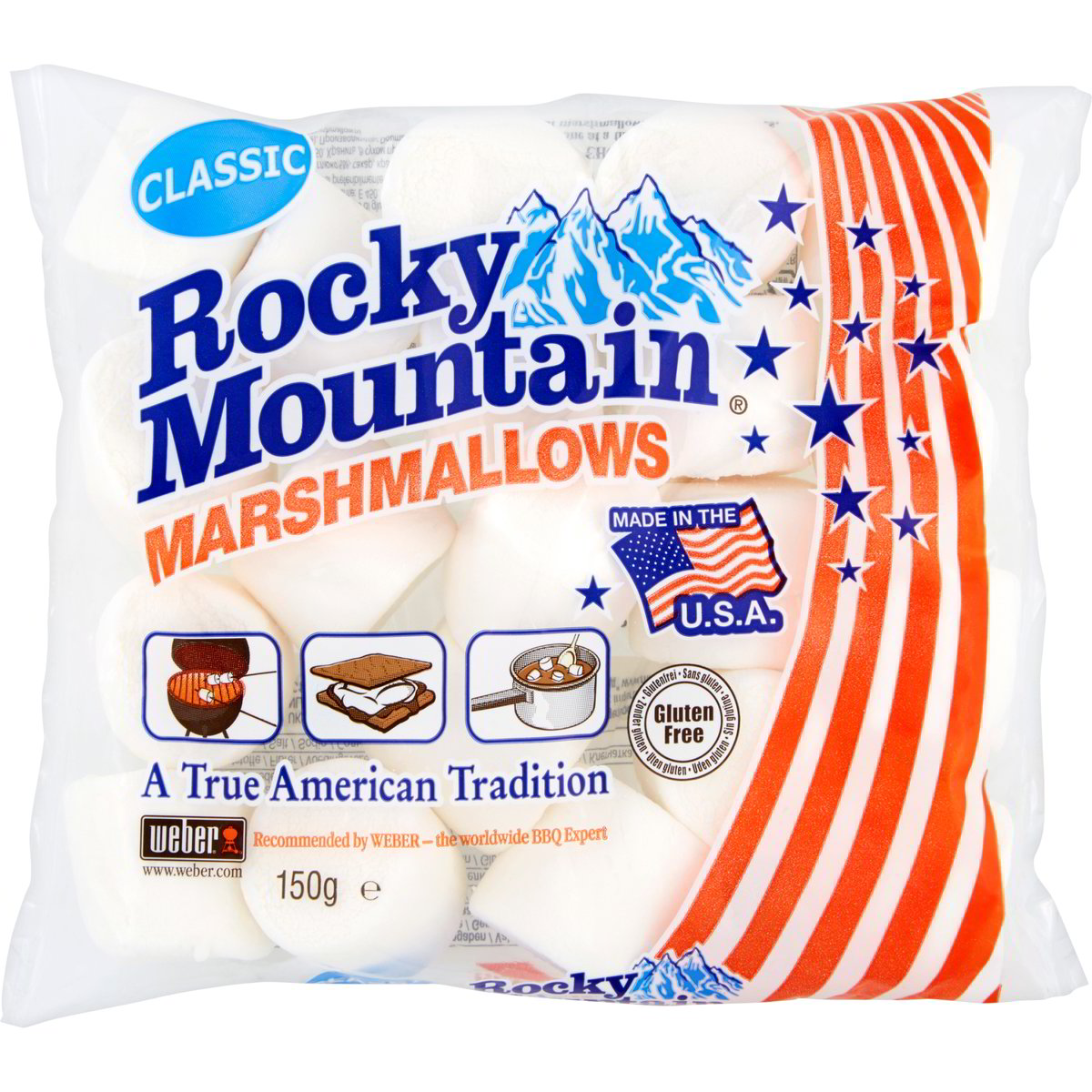 Caramelle marshmallow rocky mountain MANIA 150 G - Coop Shop