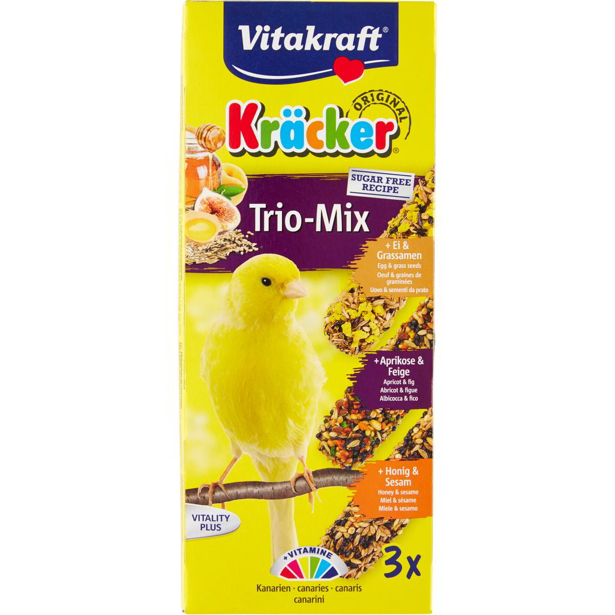 Alimento per uccelli kracker trio-mix VITAKRAFT 80 G - Coop Shop
