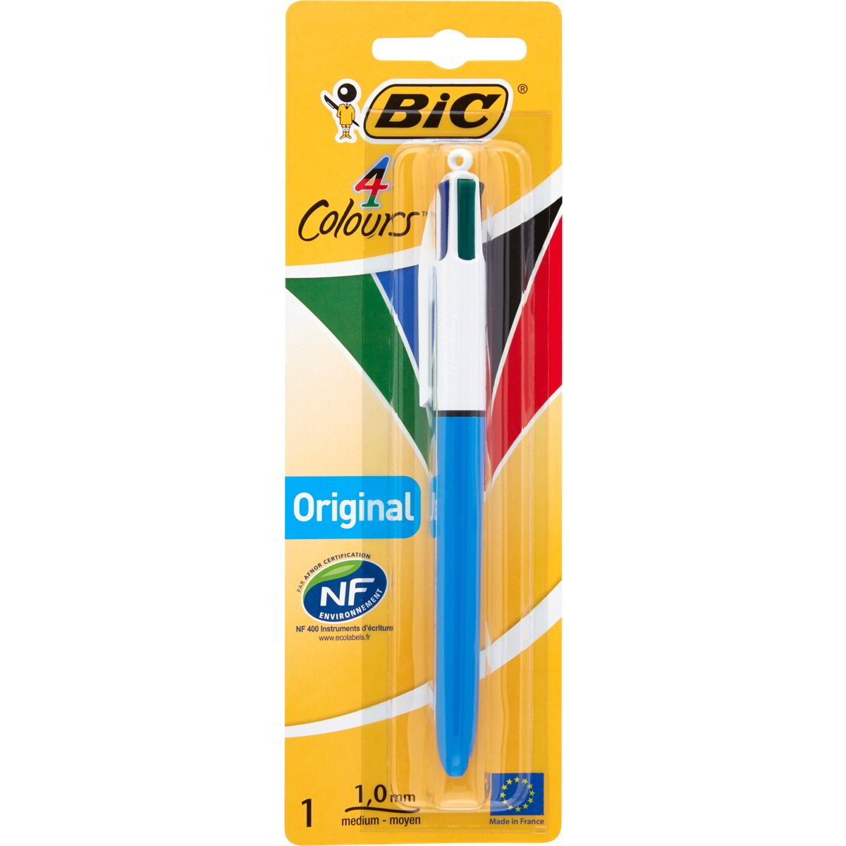Biro 4 colours original 1,0mm medium BIC 1 PZ - Coop Shop
