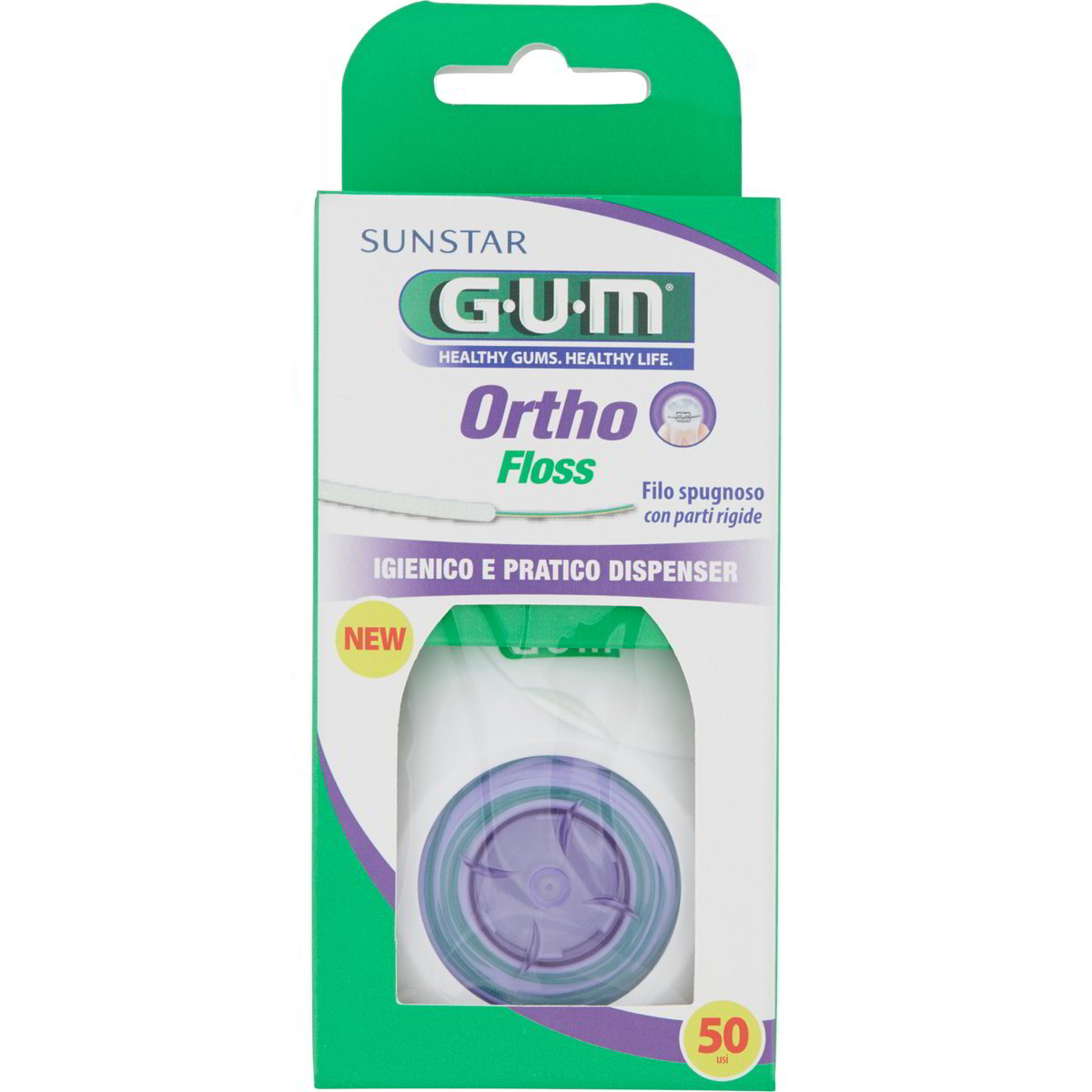 Filo interdentale spugnoso con parti rigide GUM 1 PZ - Coop Shop