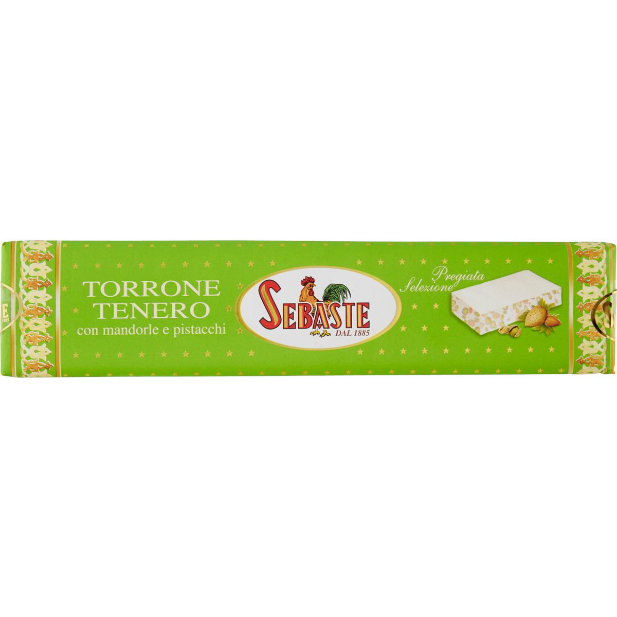 Torrone tenero mandorla e pistacchio SEBASTE 250 G - Coop Shop
