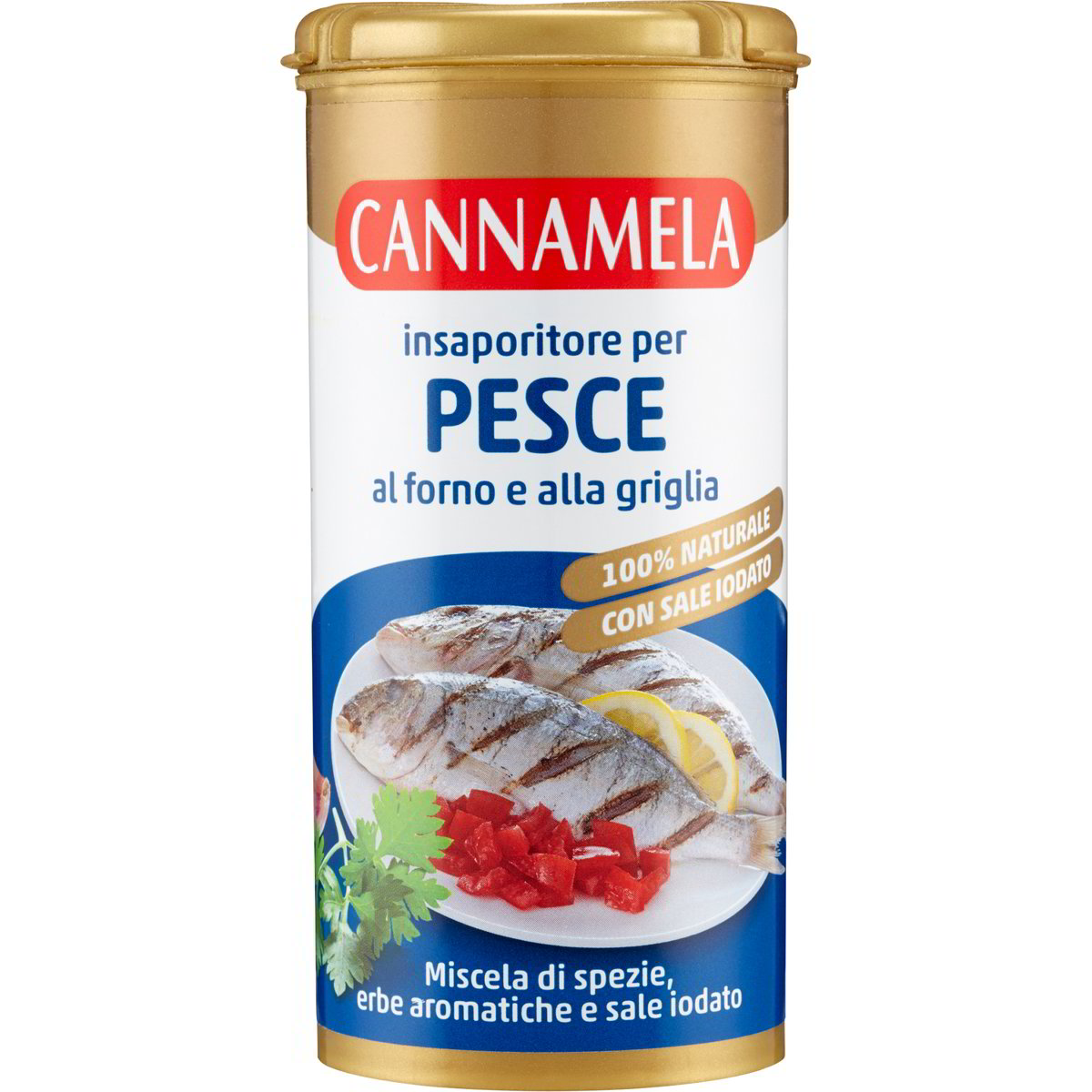 Insaporitore per pesce con sale iodato CANNAMELA 140 G - Coop Shop