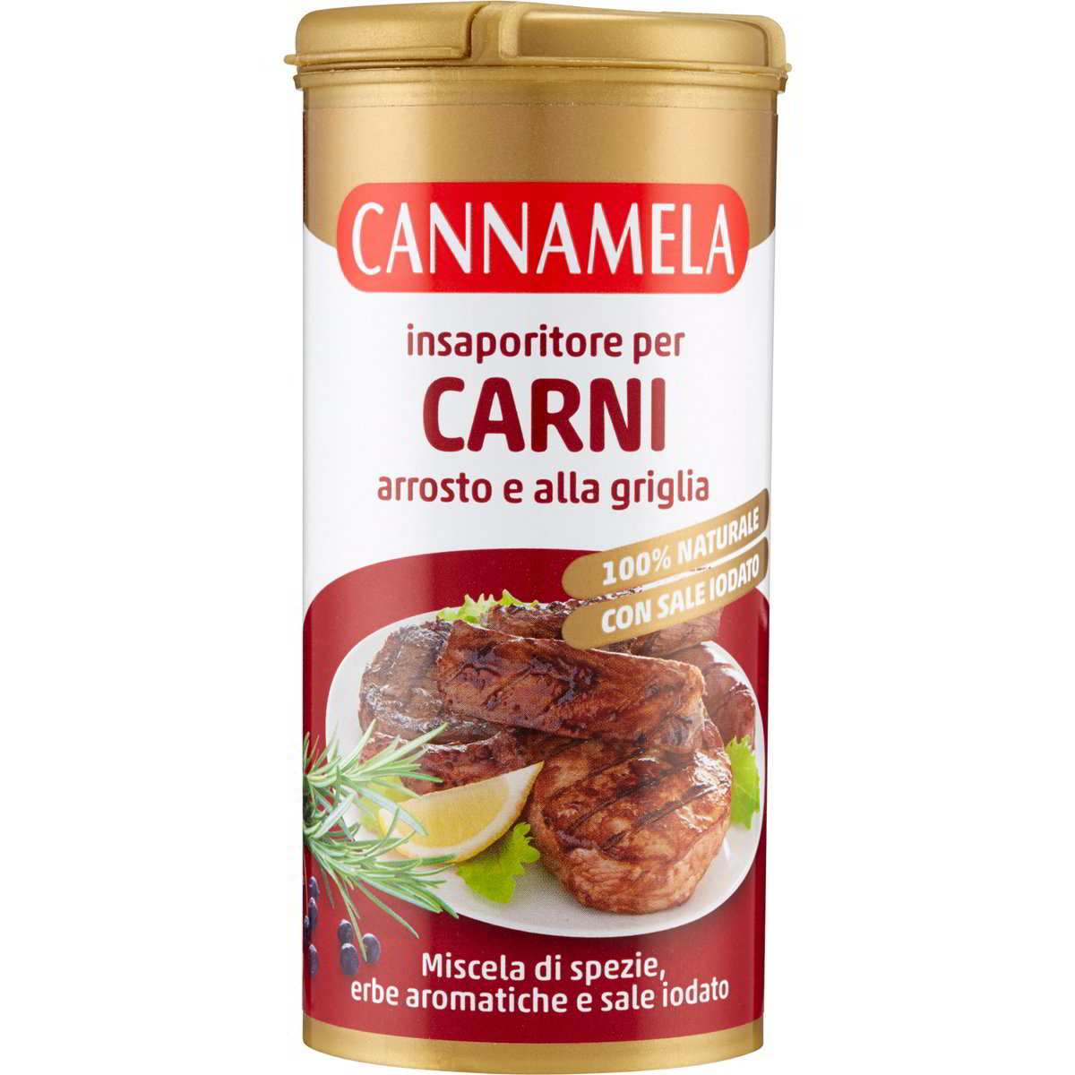 Insaporitore per carni con sale iodato CANNAMELA 130 G - Coop Shop