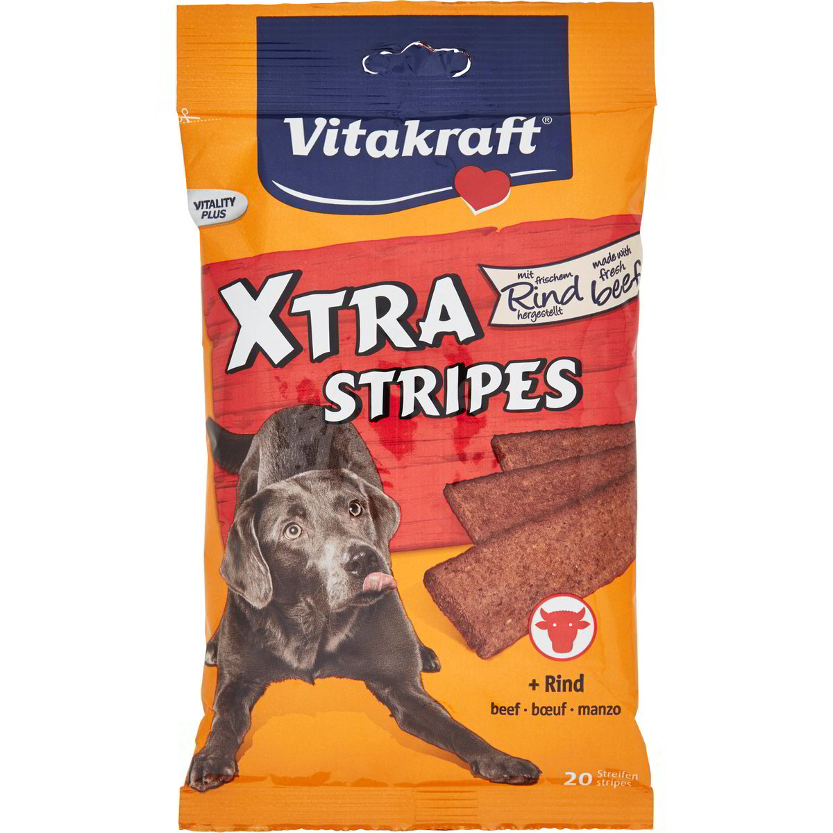 Snack per cani xtra strips al manzo VITAKRAFT 20 X 10 G - Coop Shop