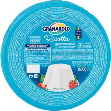 Ricotta GRANAROLO 1500 G - Coop Shop