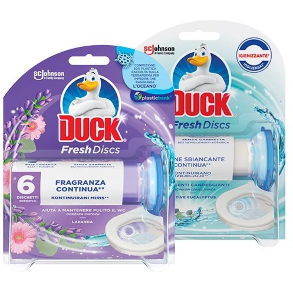 Disco gel wc fresh discs base+ricarica DUCK 1 PZ - Coop Shop
