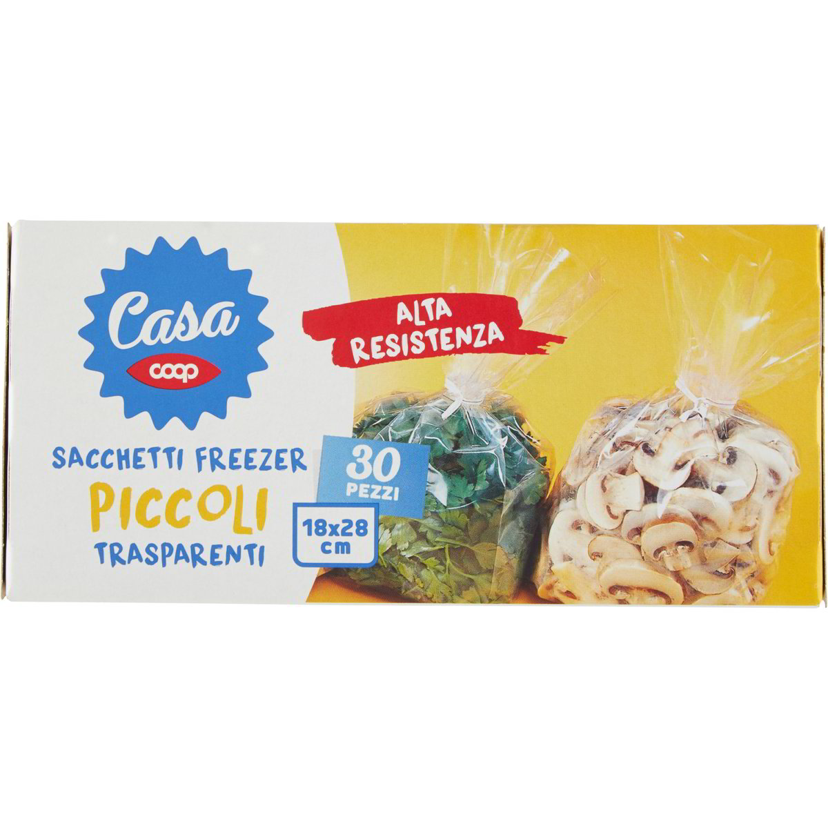 Sacchetti freezer piccoli trasparenti cm18x28 x30 COOP - CASA 1 PZ ...