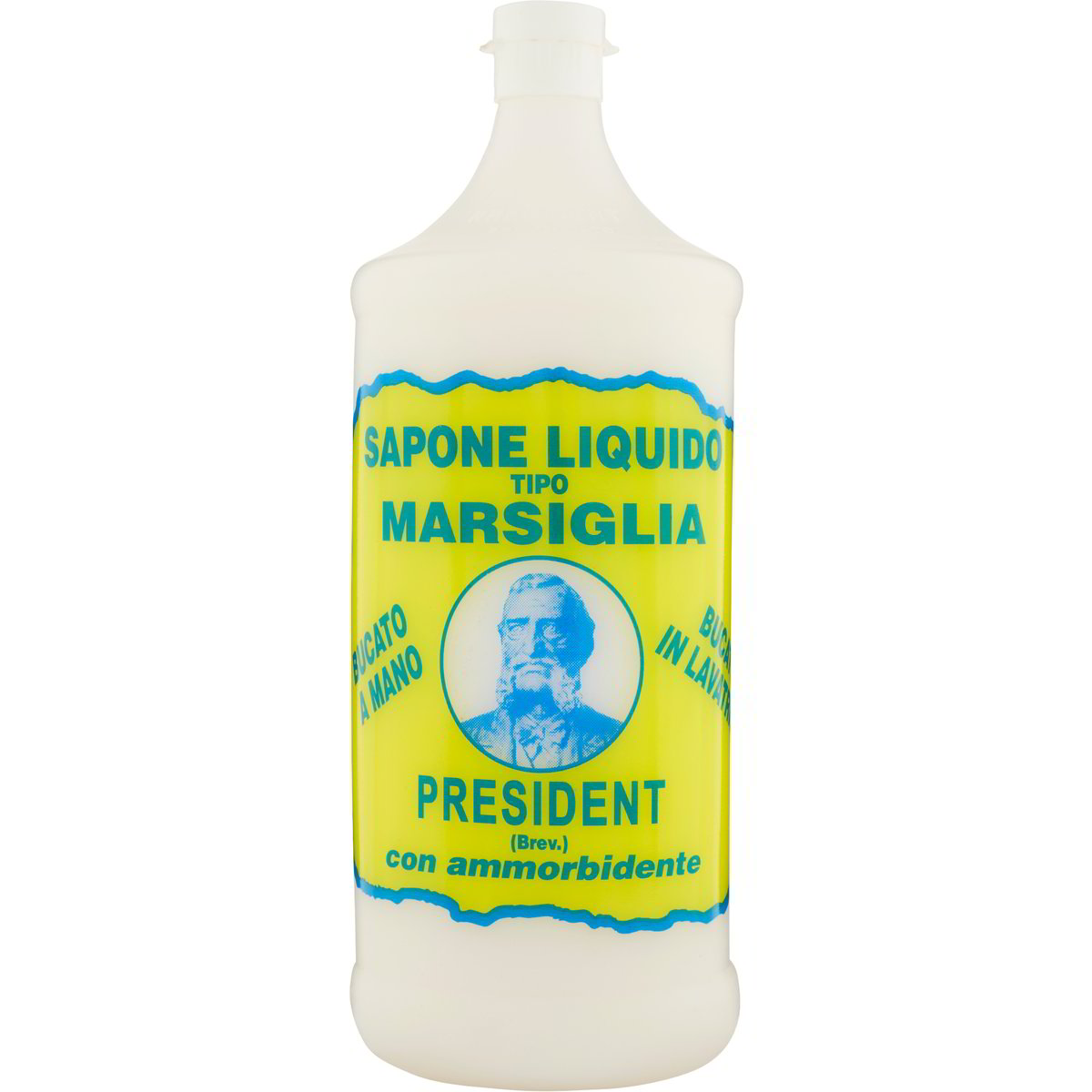 Detersivo liquido sapone di sapone di marsiglia PRESIDENT 1000 ML ...