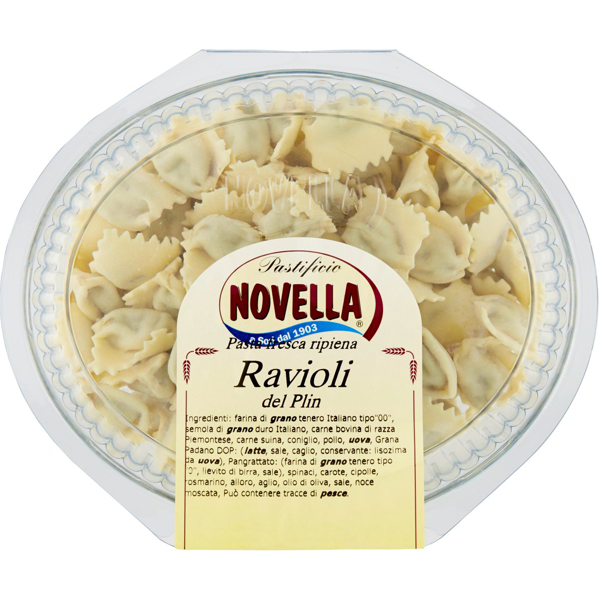 Ravioli del plin PASTIFICIO NOVELLA 400 G - Coop Shop