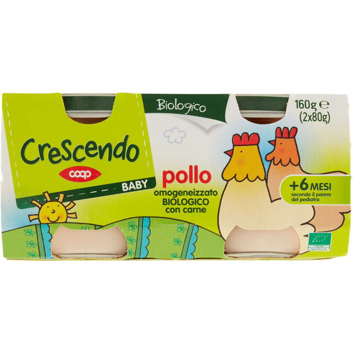 Omogeneizzato pollo COOP - CRESCENDO 2 X 80 G - Coop Shop