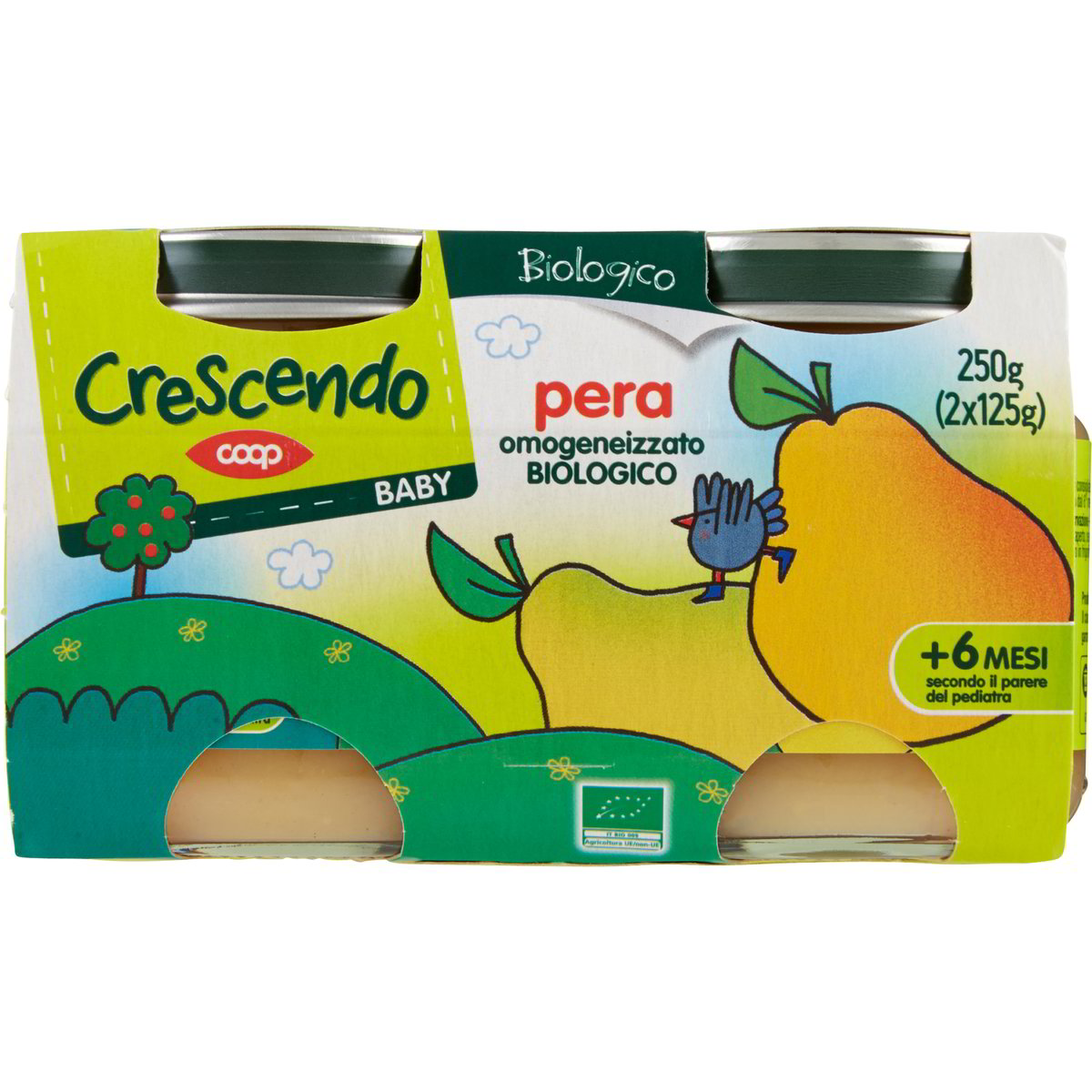 Omogeneizzato pera COOP - CRESCENDO 2 X 125 G - Coop Shop