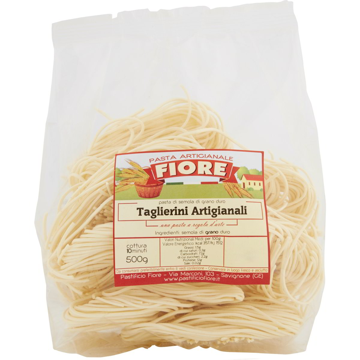 Taglierini PASTIFICIO FIORE 500 G - Coop Shop