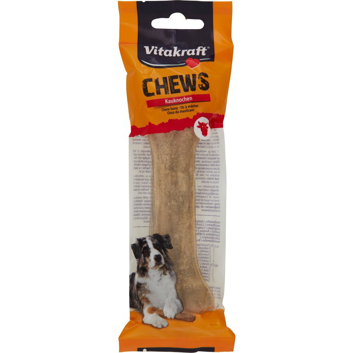 Osso cane da masticare pelle di bufalo (taglia m) VITAKRAFT 1 PZ - Coop ...