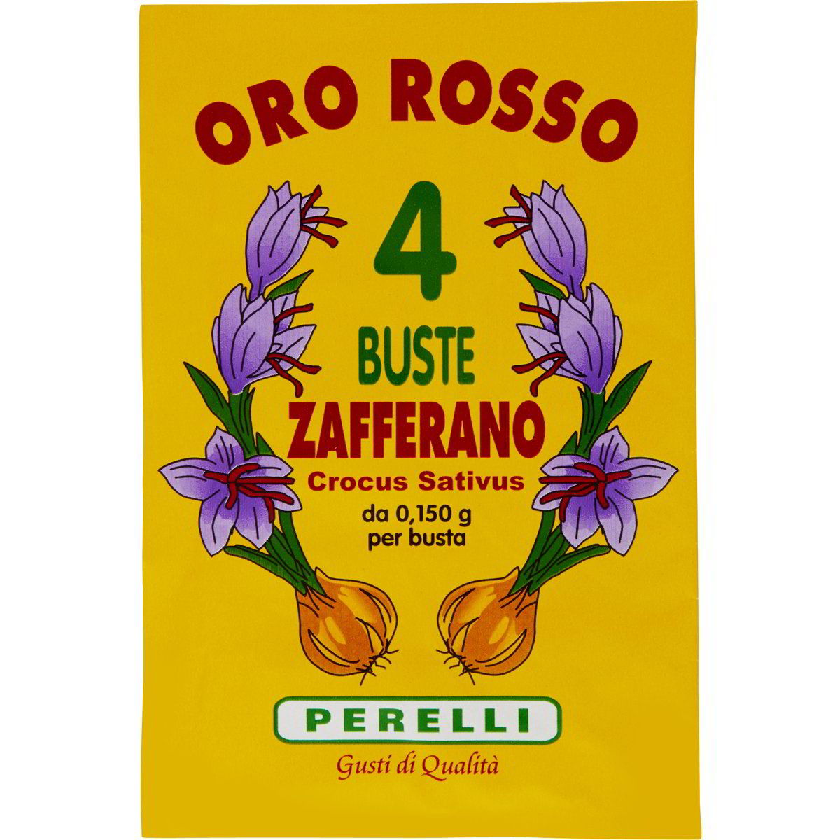 Zafferano 4 buste PERELLI 4 x 0,15 G - Coop Shop