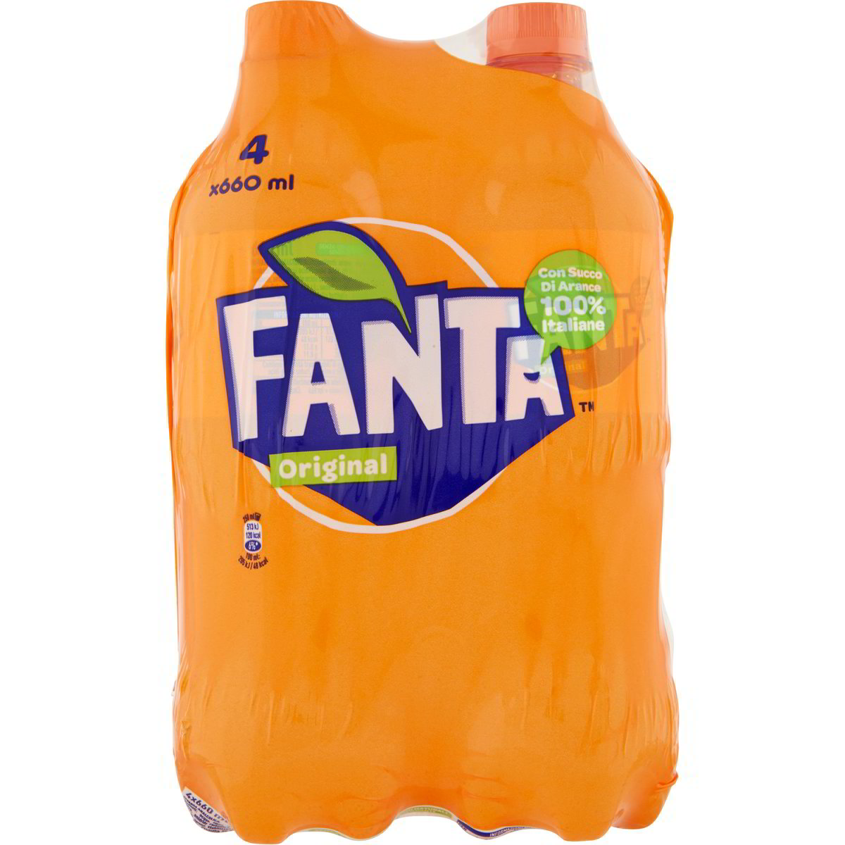 Fanta orange FANTA 4 X 660 ML - Coop Shop