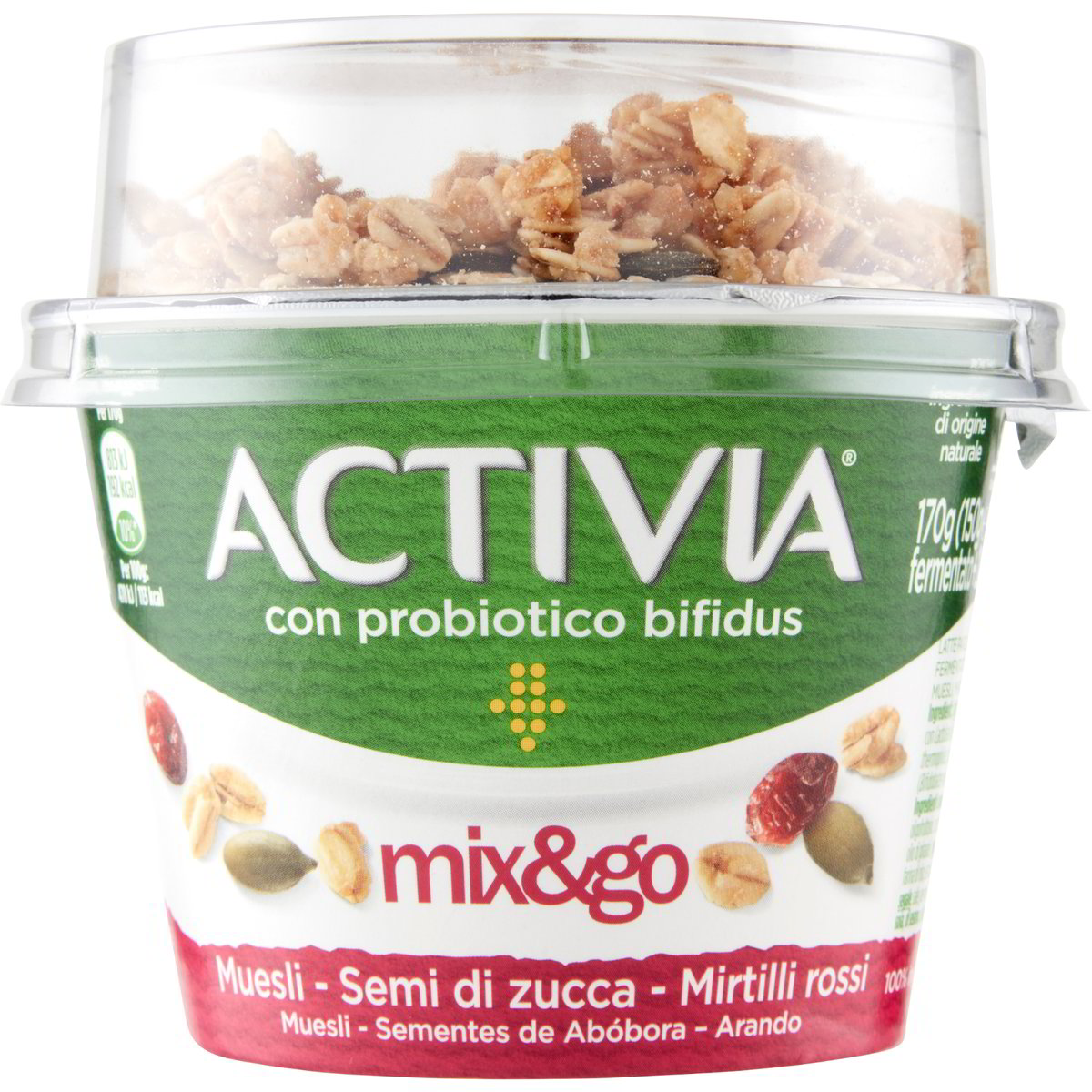 Yogurt activia mix&go muesli/semi zucca/mirtilli ACTIVIA 170 G - Coop Shop