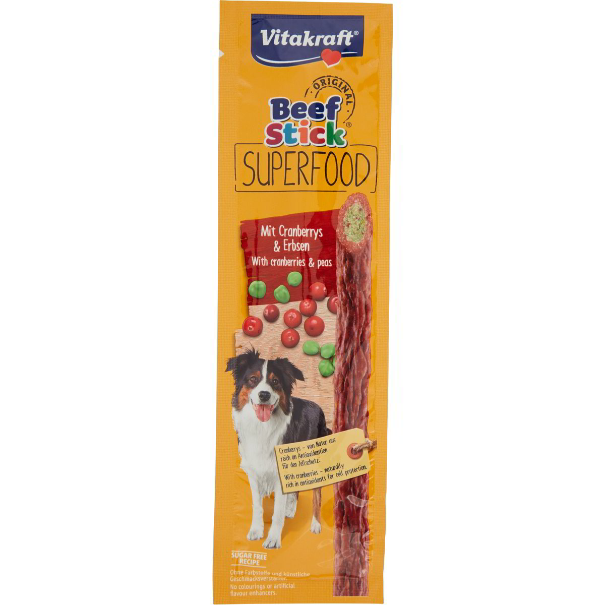 Snack per cani beef stick ai piselli e mirtilli VITAKRAFT 25 G - Coop Shop