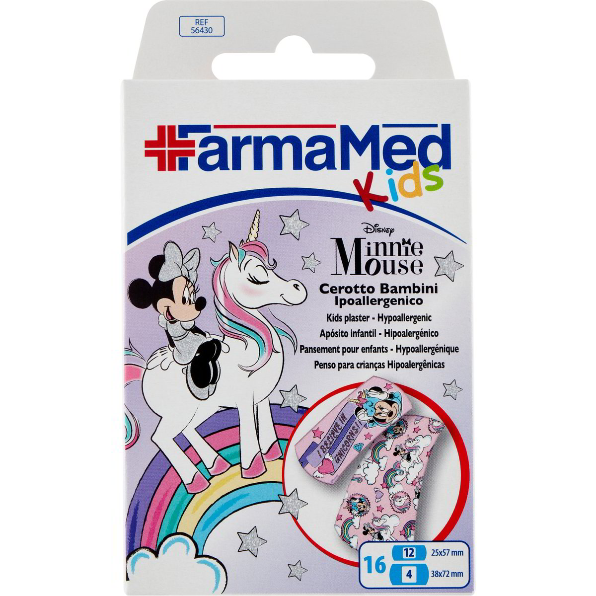 Cerotto kids ipoallergenico minnie mouse x16 FARMAMED 1 PZ - Coop Shop