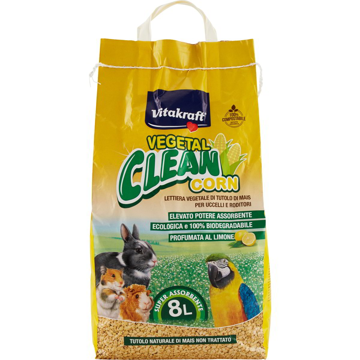 Lettiera vegetale di tutolo di mais VITAKRAFT 8000 ML - Coop Shop