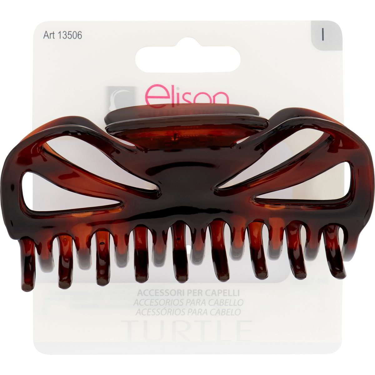 Pinza per capelli stylist fermaglio turtle ELISON 1 PZ - Coop Shop