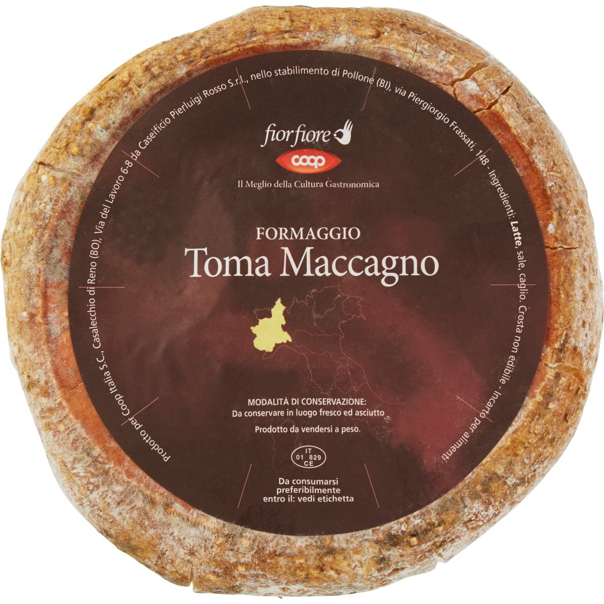 Formaggio toma maccagno COOP - FIOR FIORE - Coop Shop