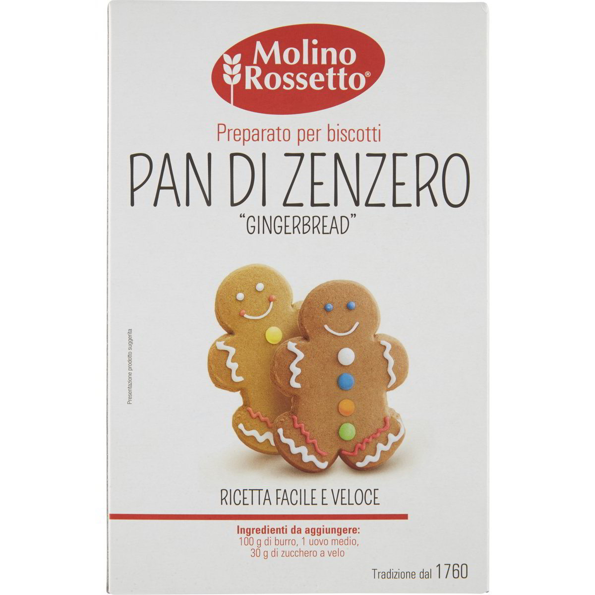 Preparato per biscotti pan di zenzero gingerbread MOLINO ROSSETTO 220 G - Coop Shop