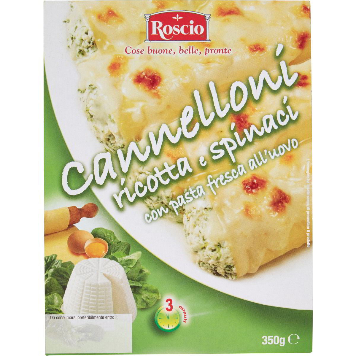 Cannelloni ricotta spinaci ROSCIO 350 G - Coop Shop
