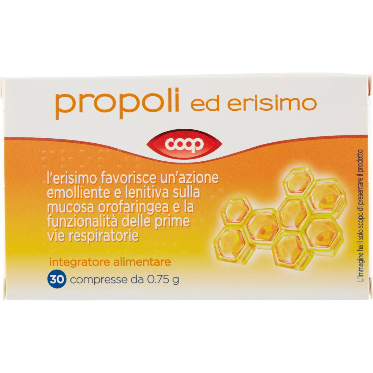 Integratore propoli ed erisimo x30 COOP 30 X 0,75 G - Coop Shop
