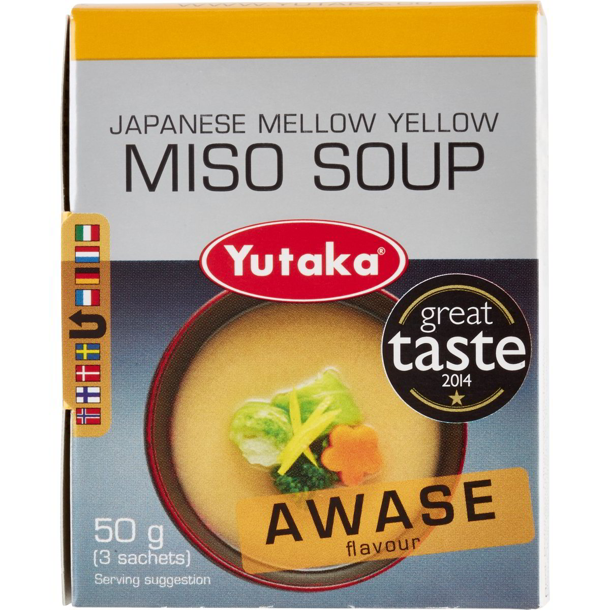 Miso soup mellow yellow x3 YUTAKA 50 G - Coop Shop