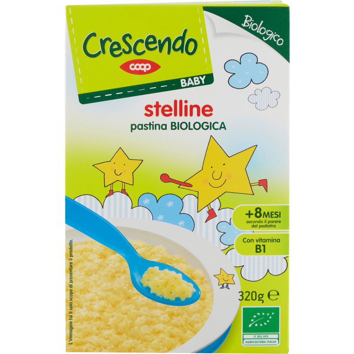 Pastina stelline COOP - CRESCENDO 320 G - Coop Shop