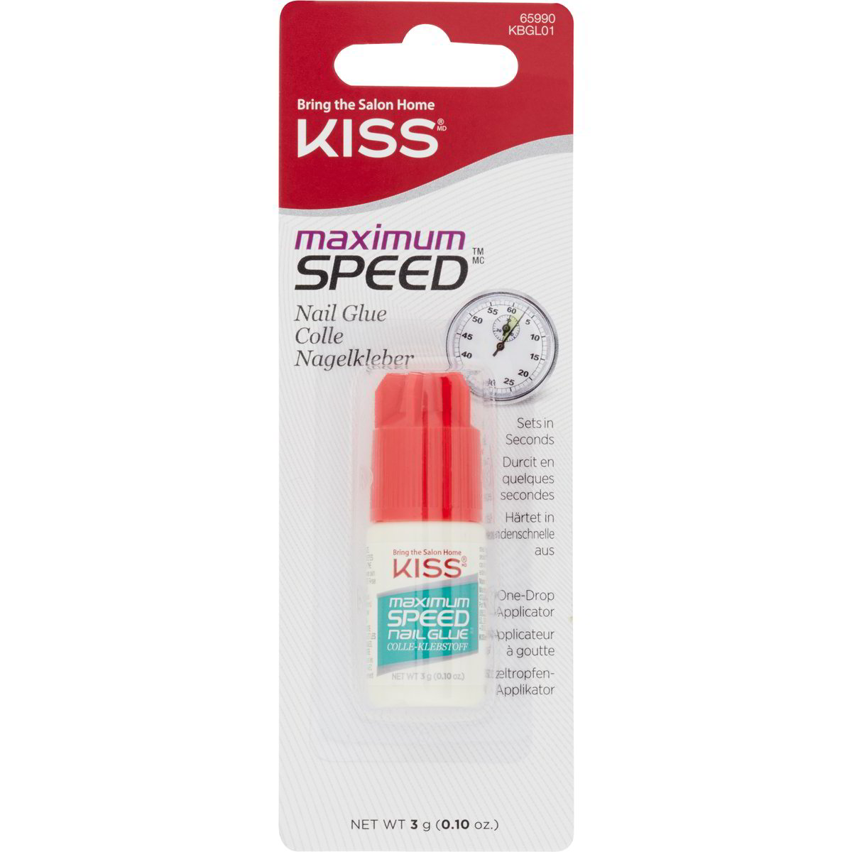 Colla istantanea per unghie artificiali max speed KISS 3 G - Coop Shop