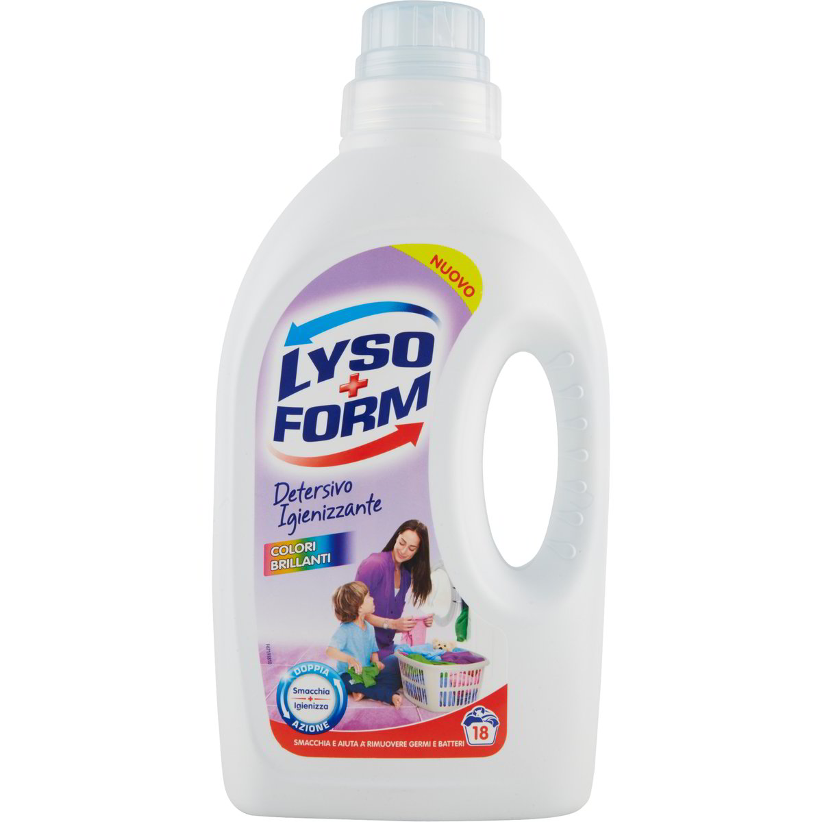 Detersivo igienizzante per colori brillanti 18 lav LYSOFORM 1170 ML ...