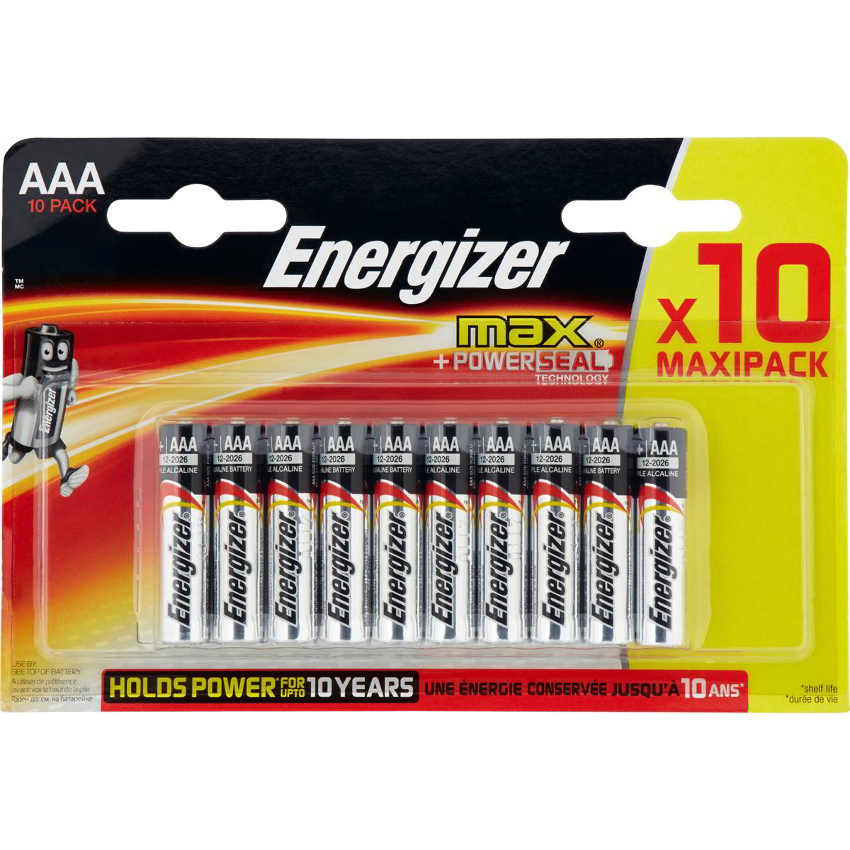 Pile max aaa mini stilo x10 ENERGIZER 1 PZ - Coop Shop